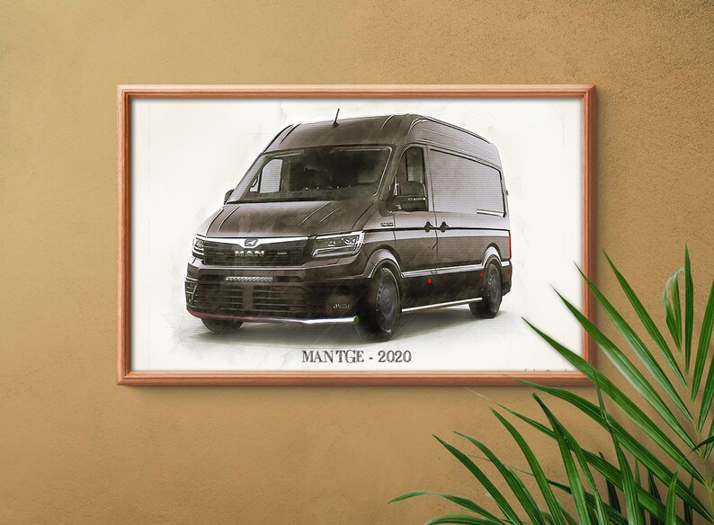 MAN TGE 2020 Art Sketch Poster no Frame - Etsy