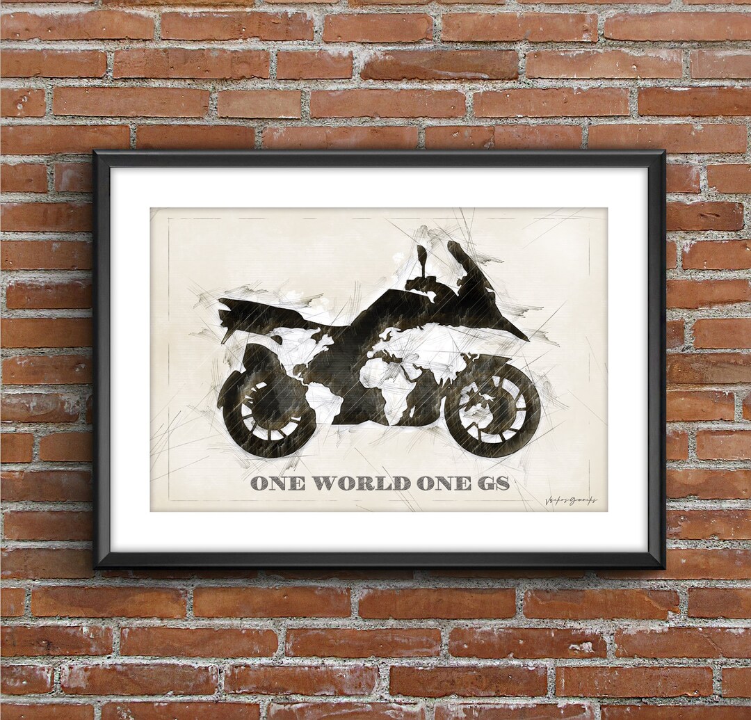 One World One GS, Art Sketch Poster [no Frame] - Etsy
