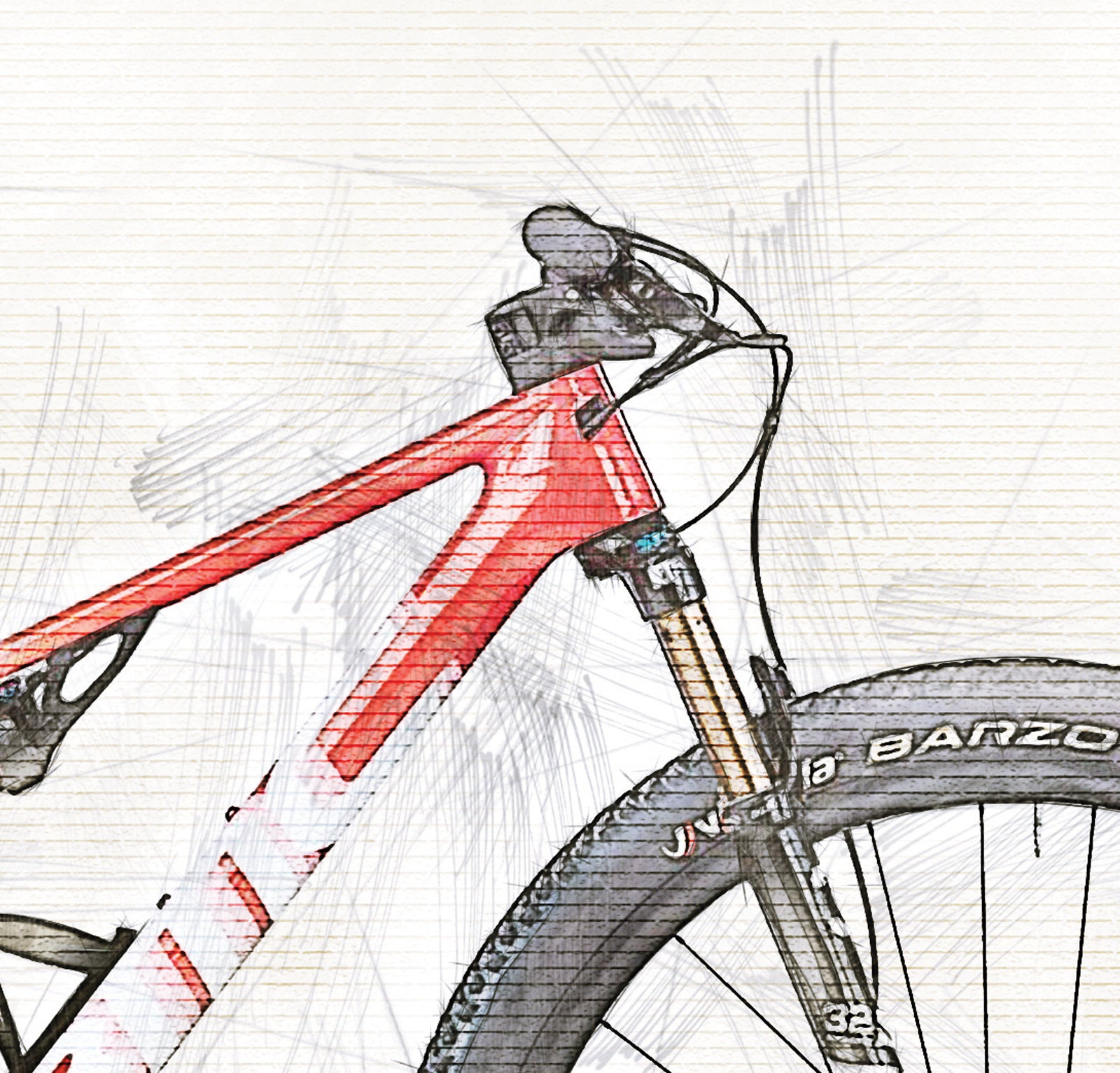 BMC Fourstroke 01 LTD - Art Sketch Poster [no Frame] - Etsy
