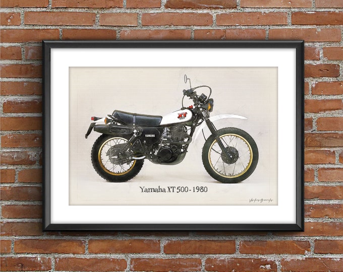 YAMAHA XT350 XT 350 Stickers Decals Aufkleber Autocollant Pegatinas - Etsy