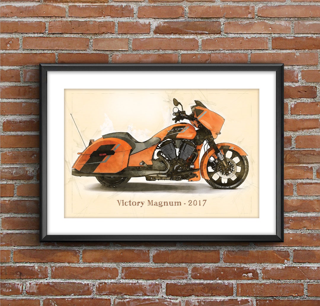 Victory Magnum (2017), Art Sketch Poster [no Frame] - Etsy