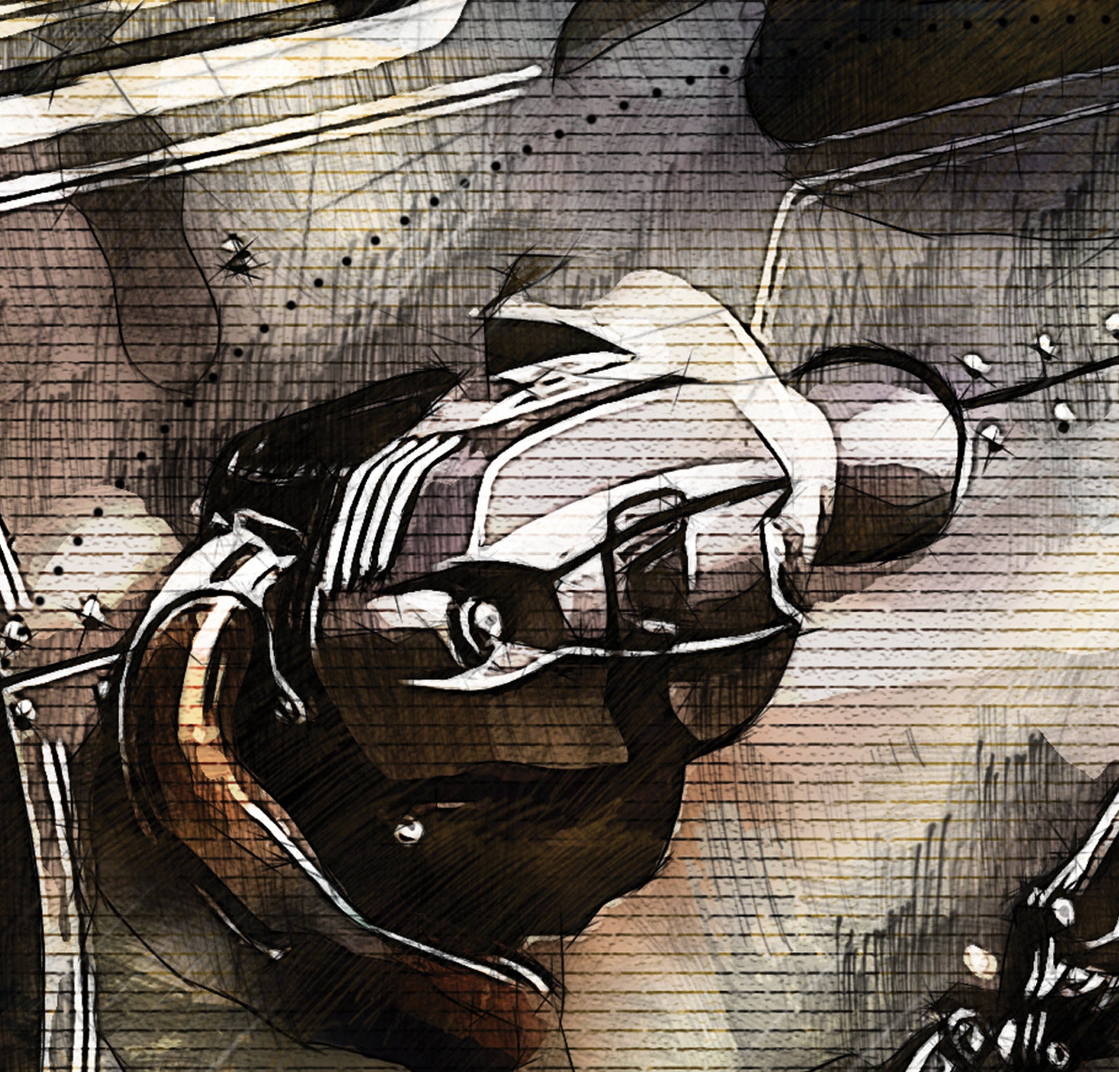 BMW R Ninet by ZILLERS Garage Art Sketch Poster no Frame - Etsy