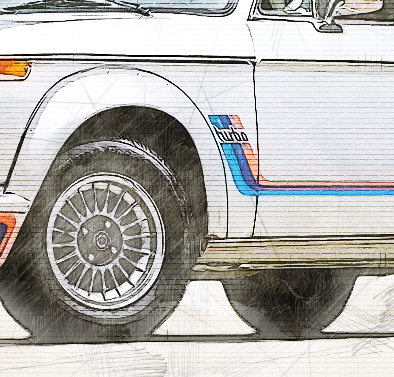 BMW 2002 Turbo group 2 Engine BMW M31 1974-1975 art | Etsy