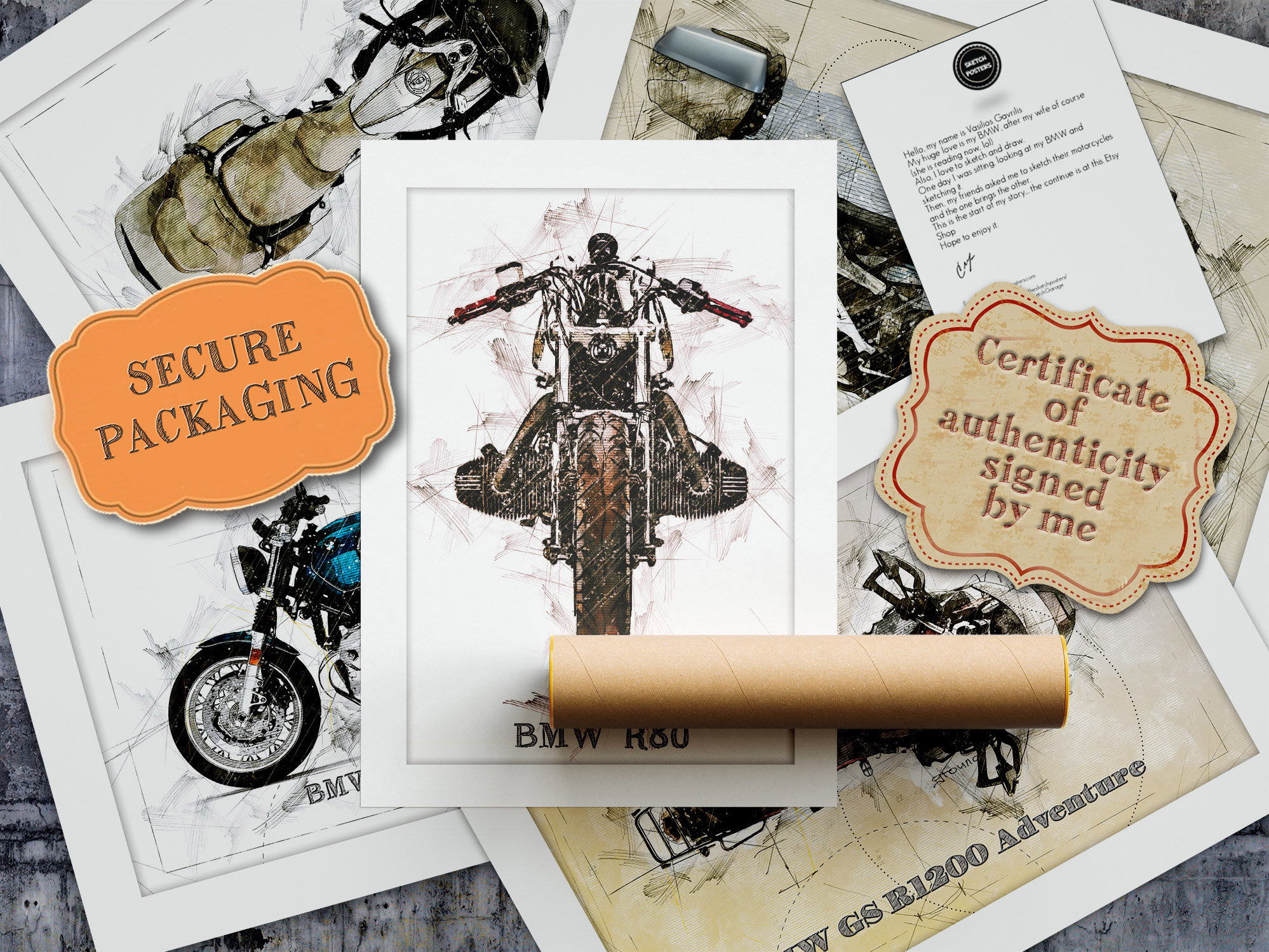 Kawasaki Ninja H2 2020 art sketch poster no frame | Etsy