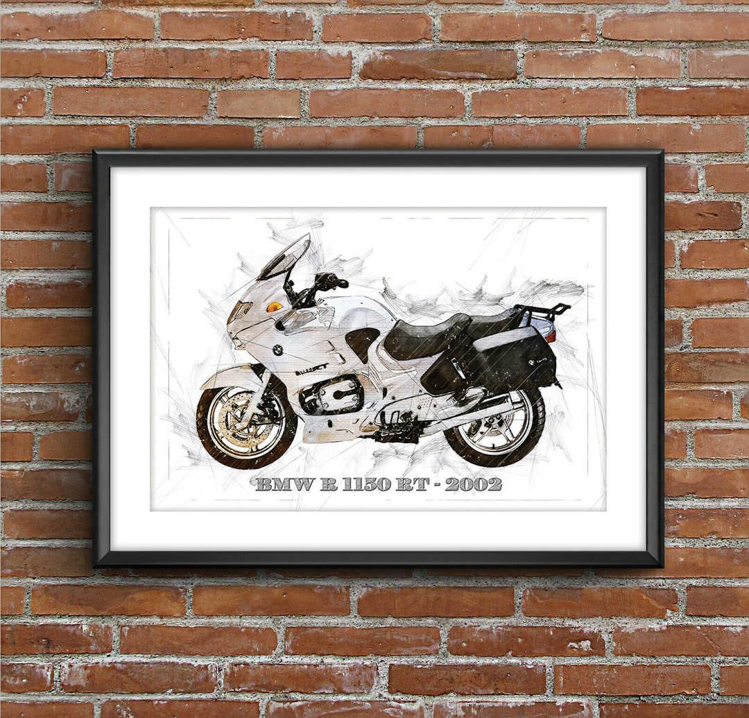 BMW R1150RT 2002, Art Sketch Poster [no Frame] - Etsy