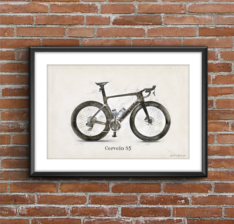 CERVELO S5 - Art Sketch Poster [no Frame] - Etsy