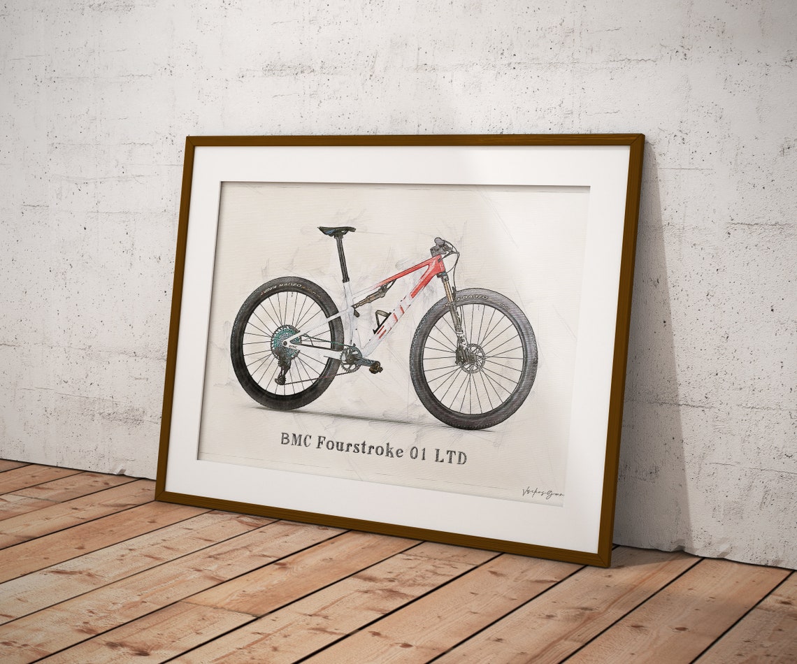 BMC Fourstroke 01 LTD - Art Sketch Poster [no Frame] - Etsy