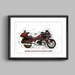 HONDA Goldwing Touring 2020 Art Sketch Poster no Frame - Etsy