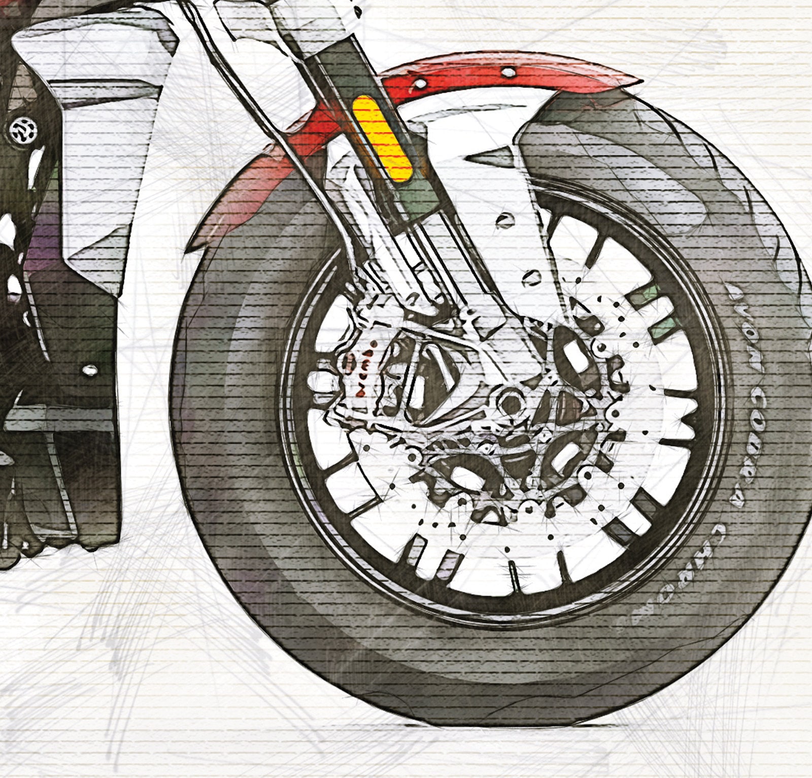 Triumph ROCKET 3 R - 2021, Art Sketch Poster [no Frame] - Etsy