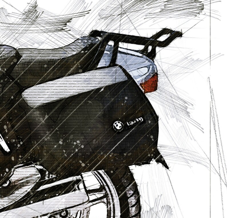 BMW R1150RT 2002 Art Sketch Poster no Frame | Etsy
