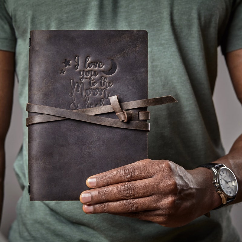 Leather Diary - Etsy