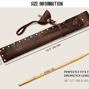 Drumstick Holder Set, Mens Drumstick Bag, Drumstick Case Kit, Drumstick ...