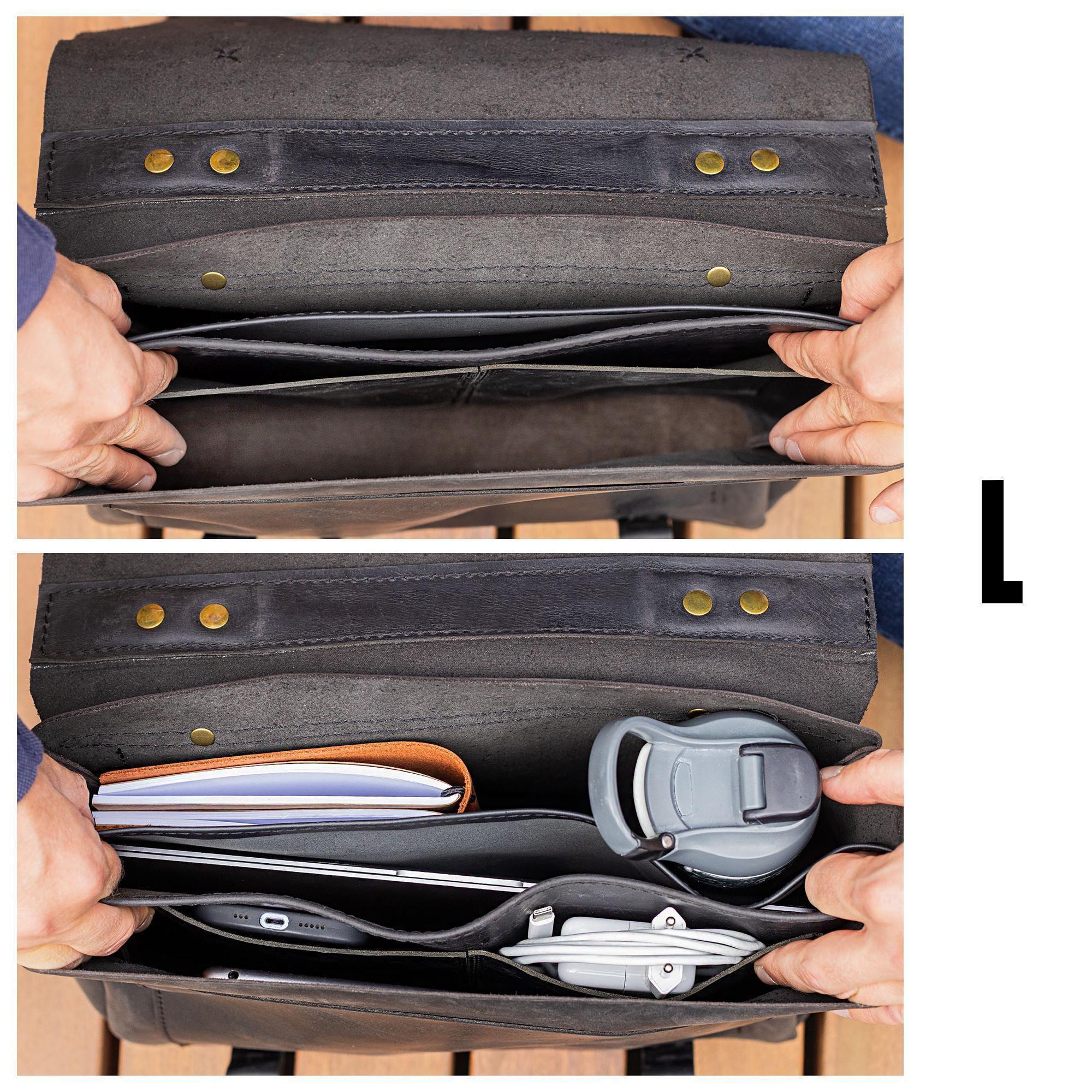 Personalized Gift for Men, Monogrammed Briefcase, Mens Messenger Bag ...
