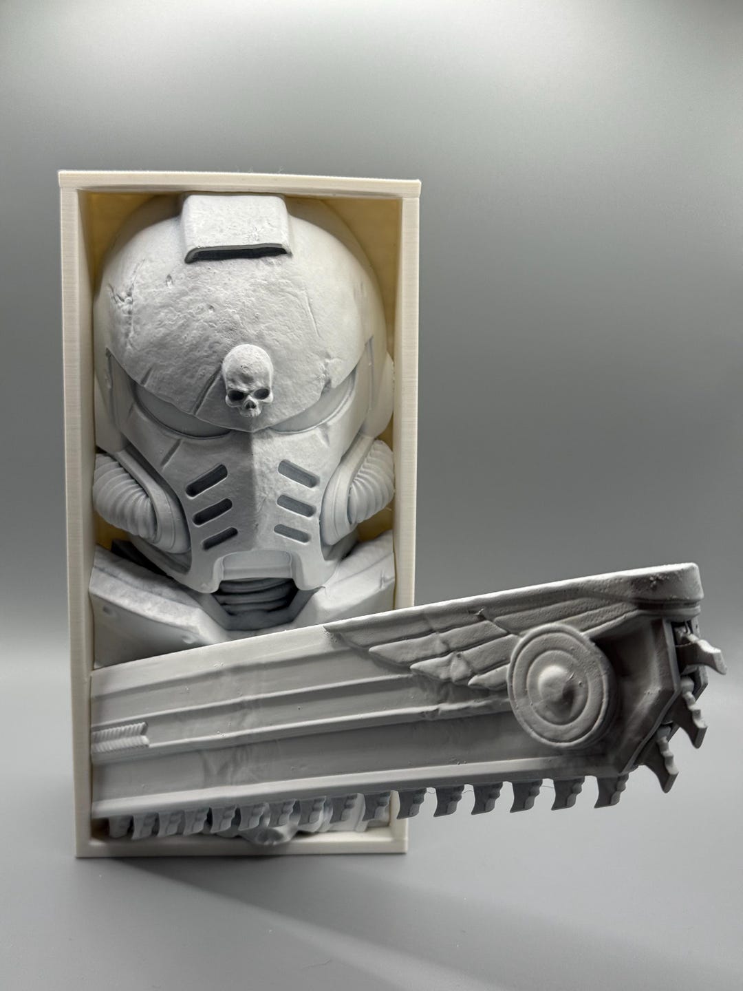 Warhammer 40K Ultramarine Book Nook | Space Marine Bookshelf Decor ...