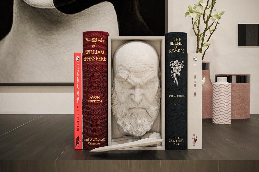 Kratos | God of War | Book Nook - Etsy