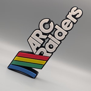 Arc Raiders Logo Sign, Gamer Room Desk Art, Game Decor - Etsy