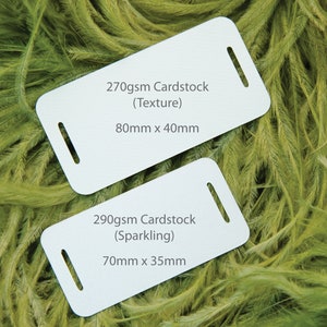 Custom Printed Tag, Personalized With Your Text, Logo or Image, Custom ...