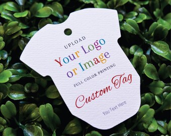 Custom Printed Tag, Personalized With Your Text, Logo or Image, Custom ...