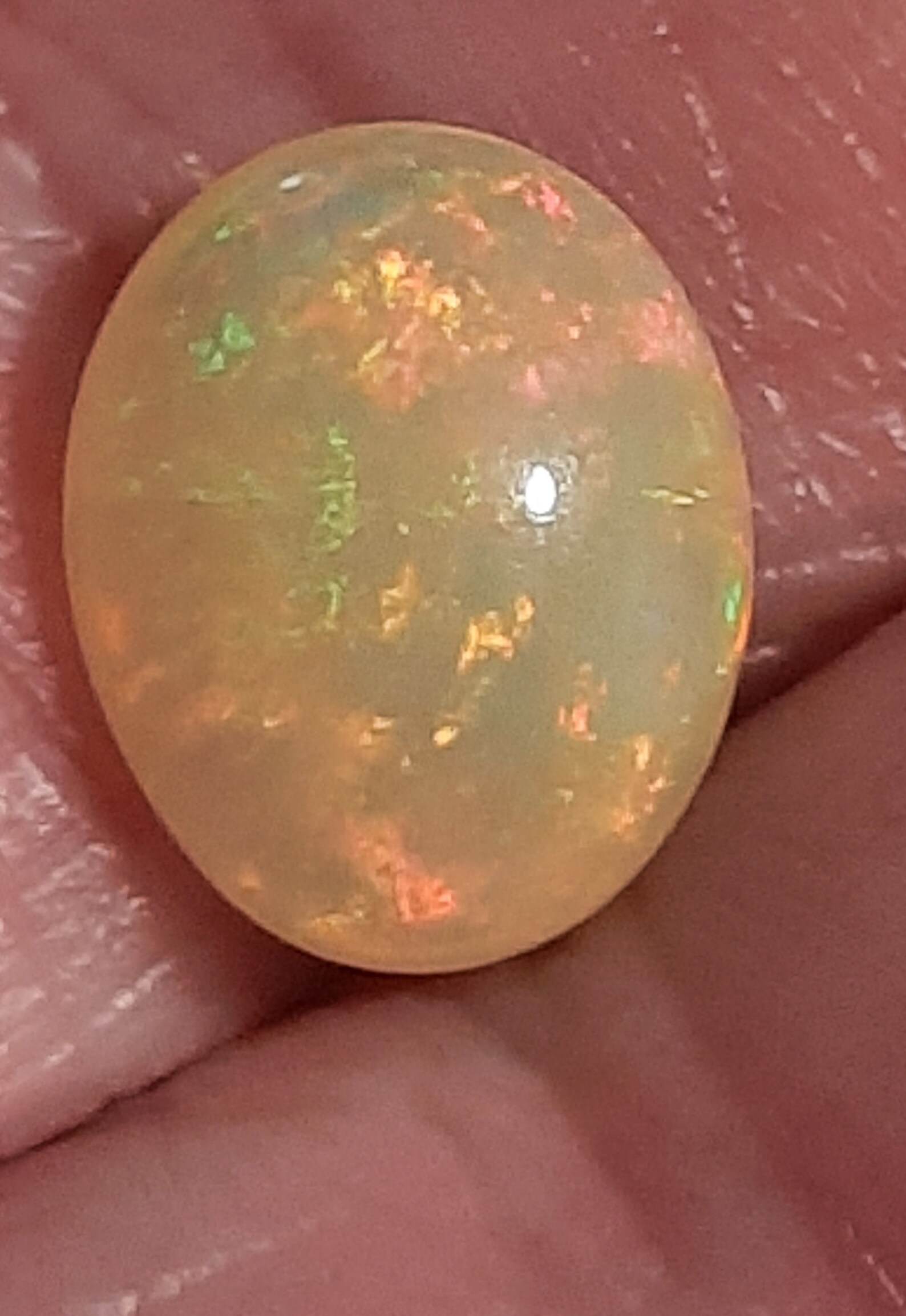 Rainbow Opal Ethiopian Rainbow Opal Large Rainbow Opal Oval - Etsy Hong ...