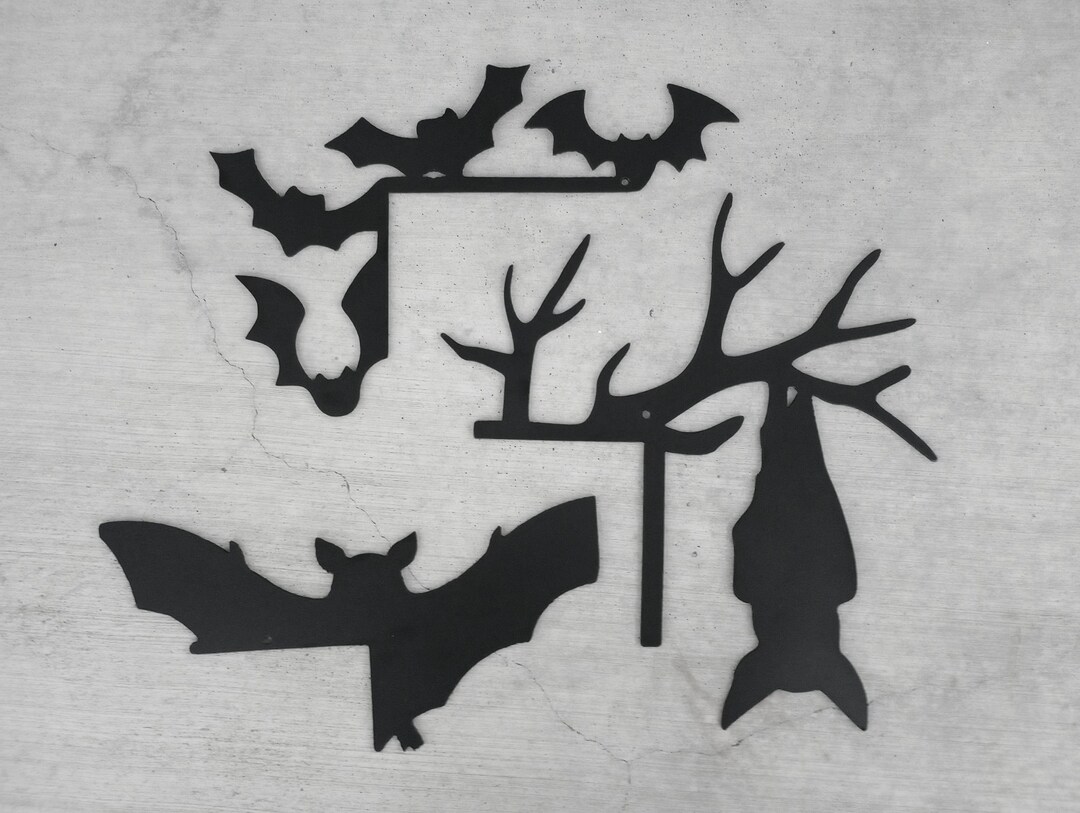 Bat Corner Accents, Bat Door Accents, Bat Decor, Bat Decorations ...
