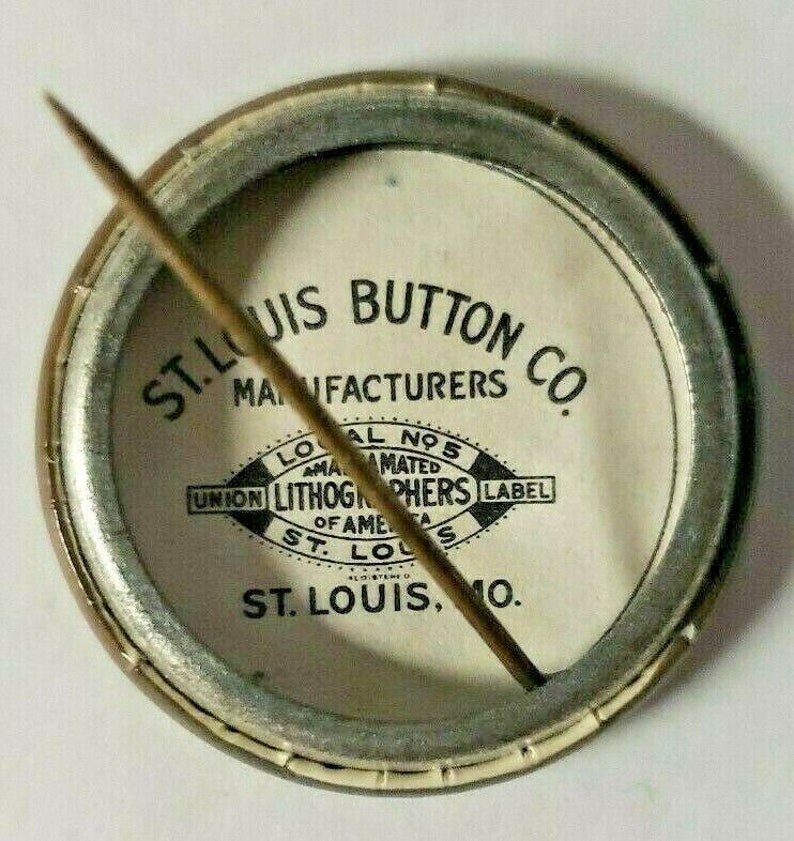Vintage St. Louis Button Co. Double Jubilee Celebration April - Etsy