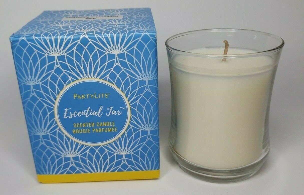 Partylite Essential Jar Candle New in Box Peppermint Snowflake P2h ...