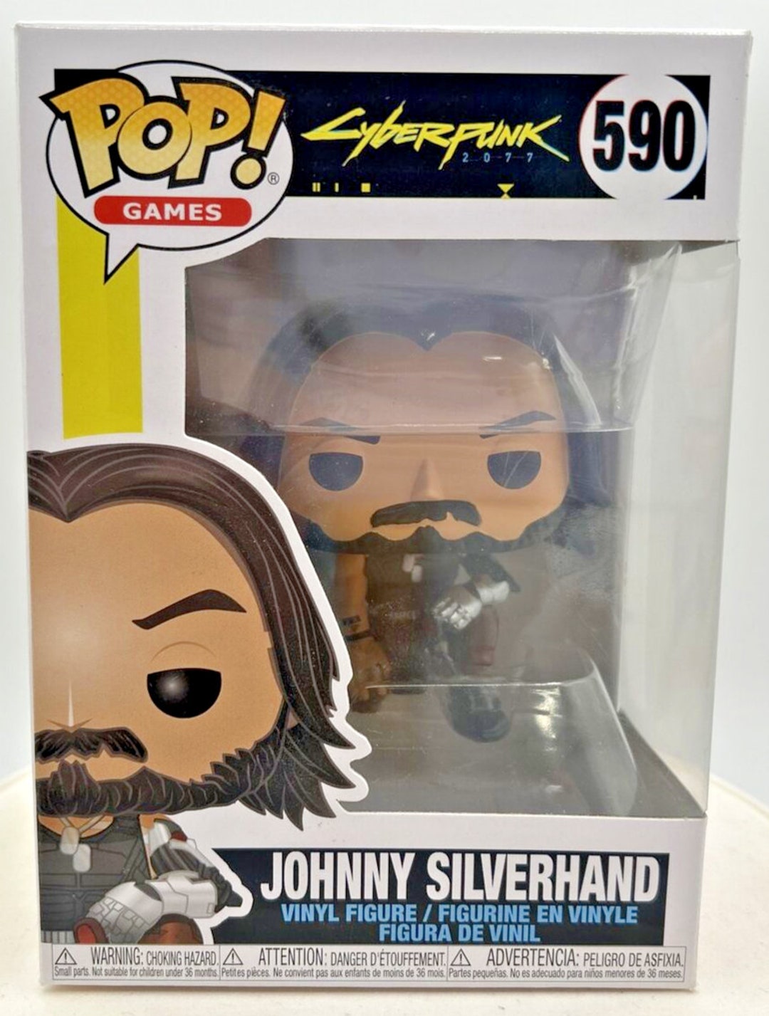 Funko Pop Cyberpunk 2077 Johnny Silverhand 590 F7 - Etsy