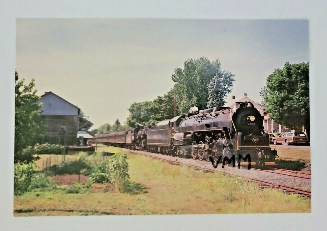 1986 Reading Railroad 2102 Locomotives Super Post Card Rj100 S57 - Etsy