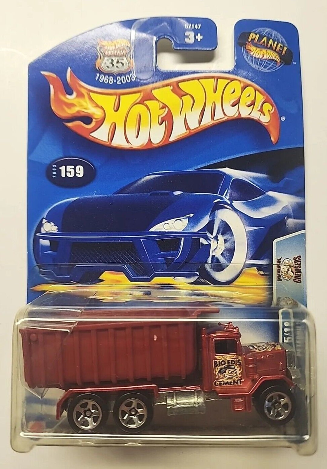 2003 Hot Wheels Work Crewsers Peterbilt big Ed's Cement Hw7 - Etsy