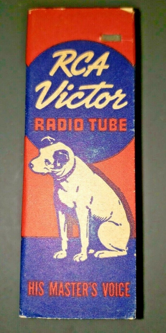 Vintage RCA Victor 3Q5 GT Vacuum Radio Tube Nipper the Dog | Etsy