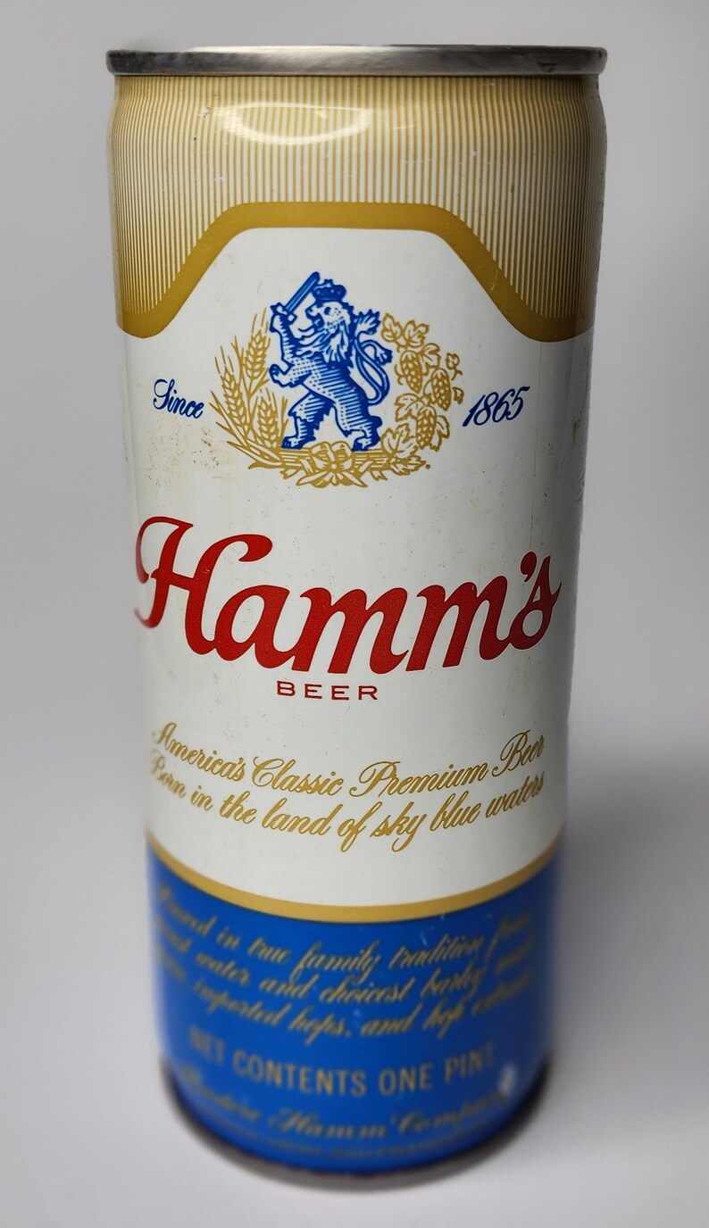1970's Hamm's Beer 16oz 1 Pint Theodore Hamm's - Etsy