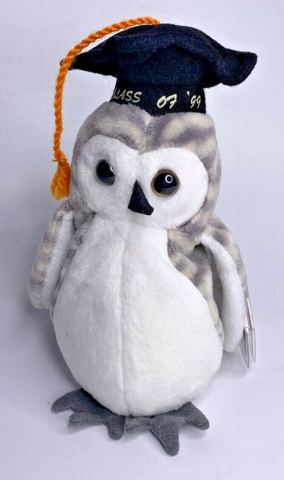 vintage honeycomb graduation owl - Gem