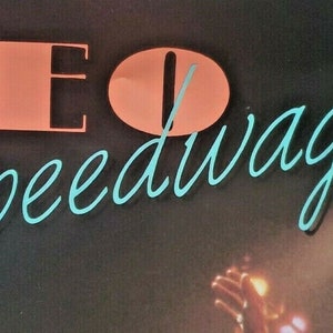 Vintage 1981 REO Speedwagon Concert Poster Cat. No. 43 32" X 21" NOS - Etsy