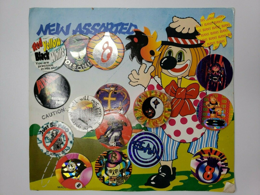 Vintage Pogs Old Gumball Vending Machine Display Card 146 - Etsy Australia