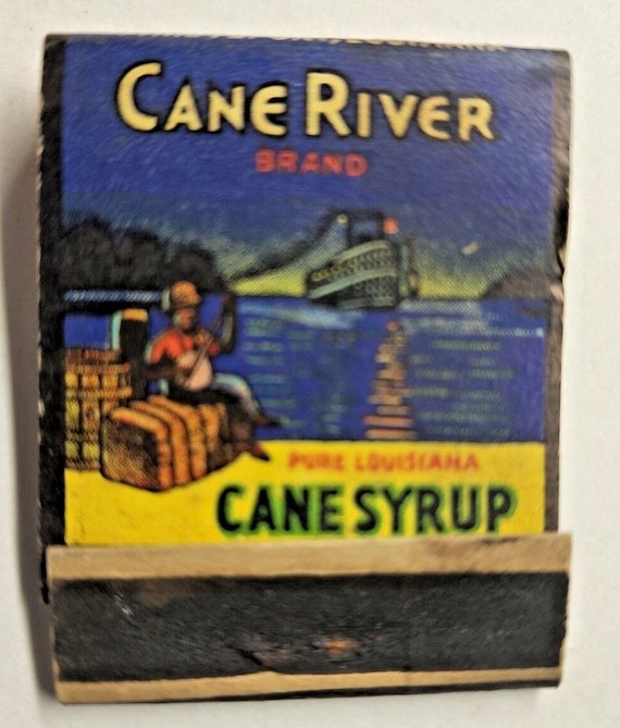 Vintage Cane River Cane Syrup Louisiana Matchbook 19ct - Etsy