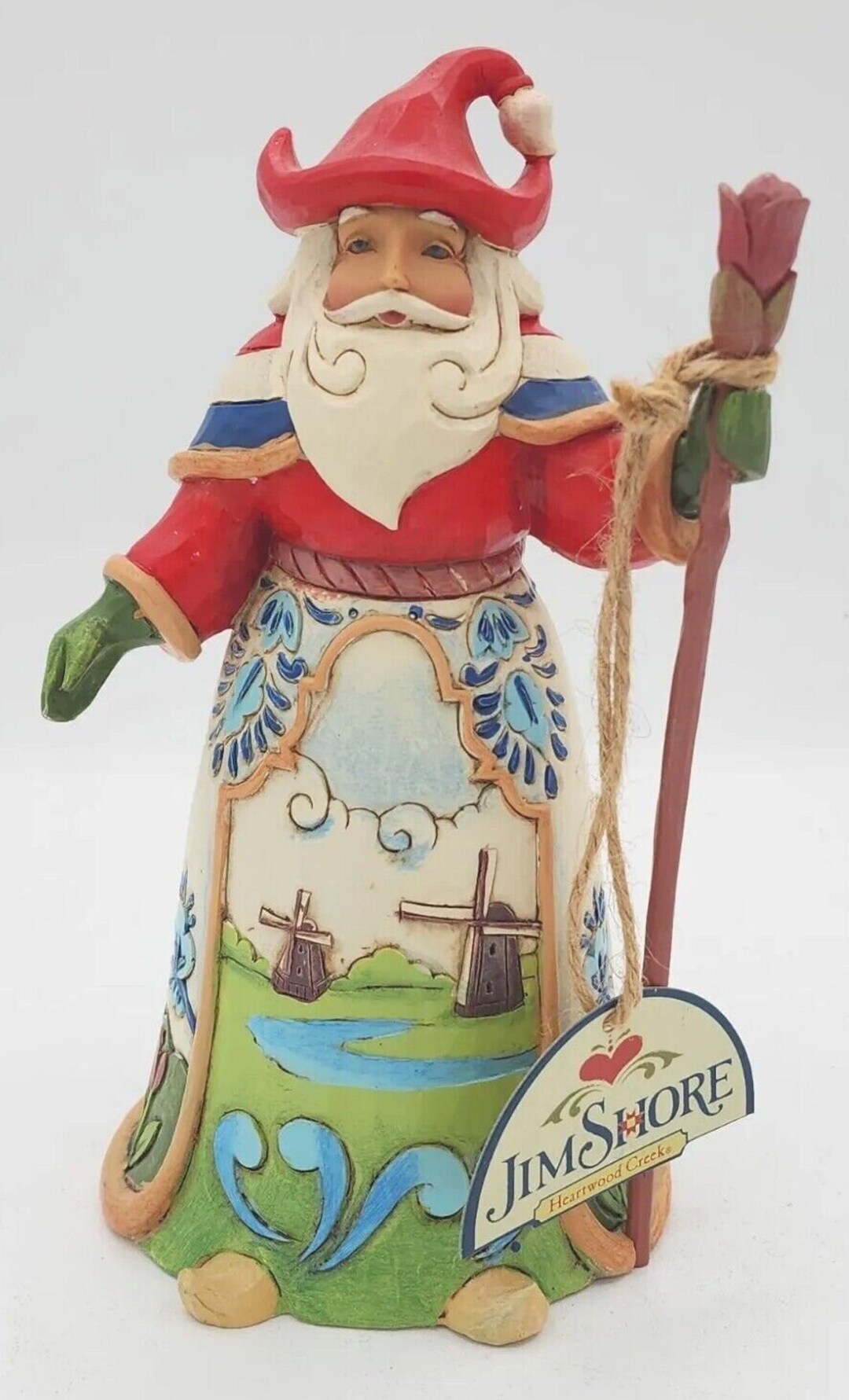 Vtg Jim Shore Statue Dutch Traditions Santa JS10/ 4034367 - Etsy