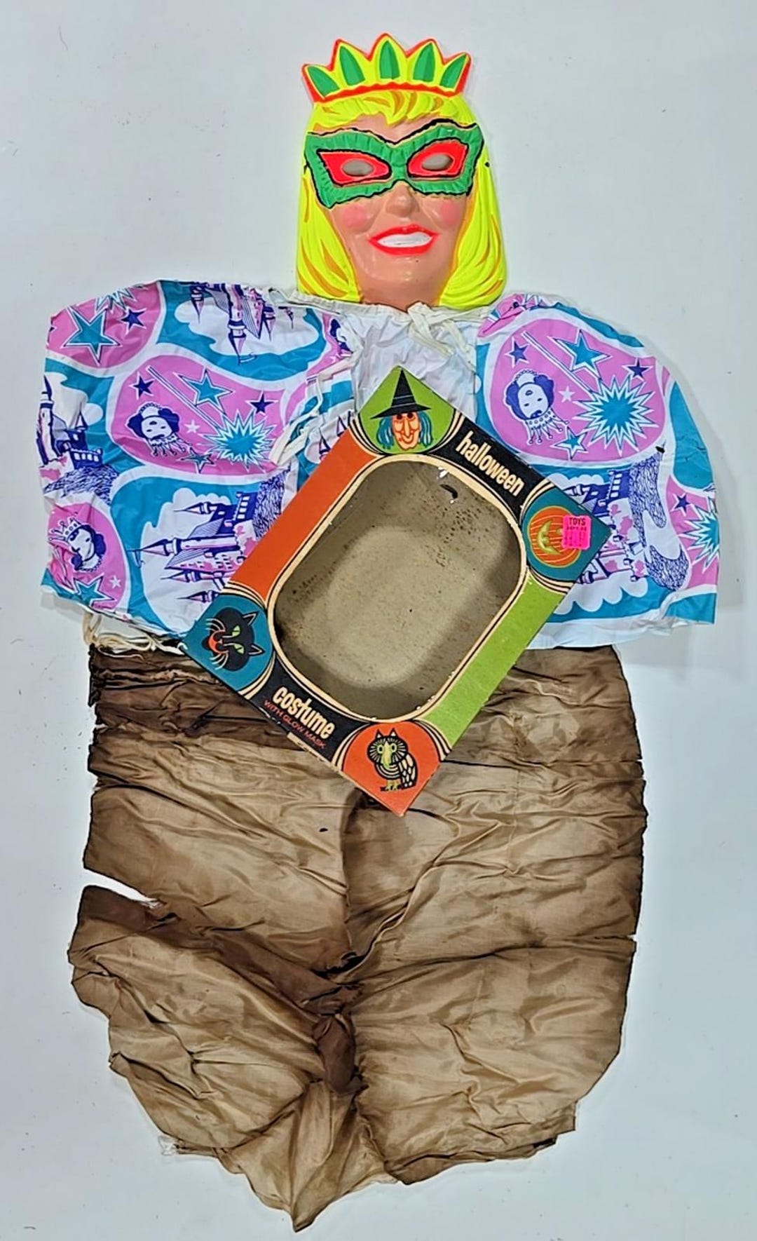 1960's Bland Charnas Co. Fairy Princess Costume - Mask - Original Box ...