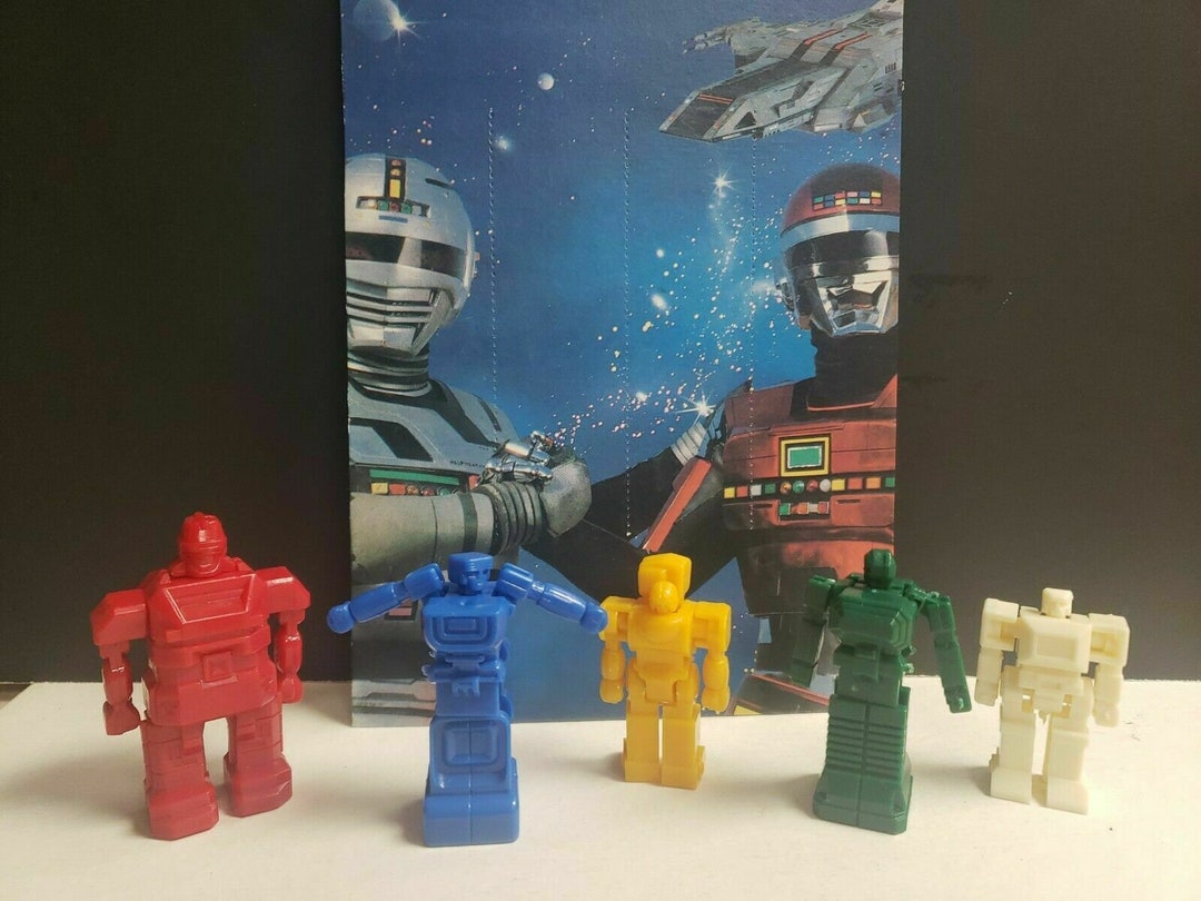 Vintage Robots 5 Gumball Vending Machine Charms Shogun - Etsy