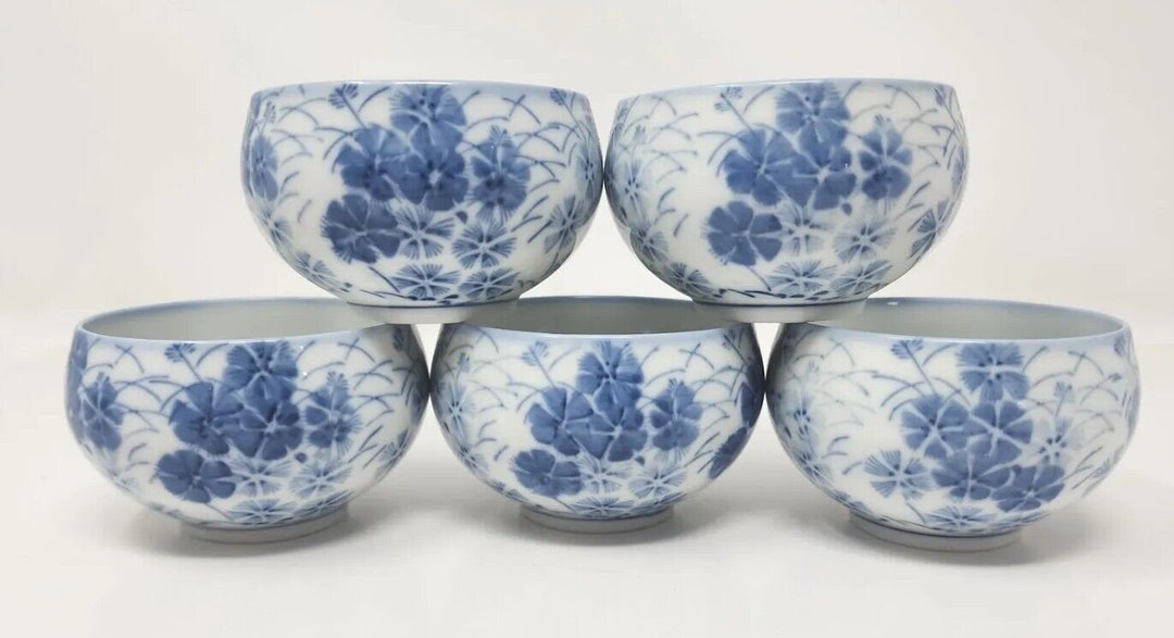 Vintage Handleless Sake Tea Cup Mug Japan Set of 5 U133 - Etsy