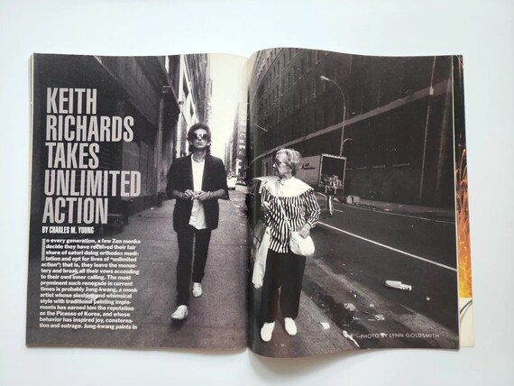 1988 musician magazine october - keith richards - cro… - Gem