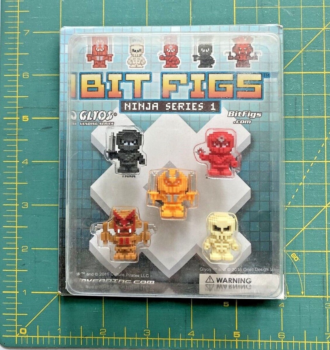 Vintage Bit Figs Ninja Series 1 Vending Machine Display Board 505 - Etsy