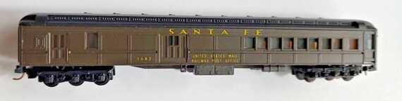 Pmi n scale trains 8620 coach atsf us mail railway in… - Gem