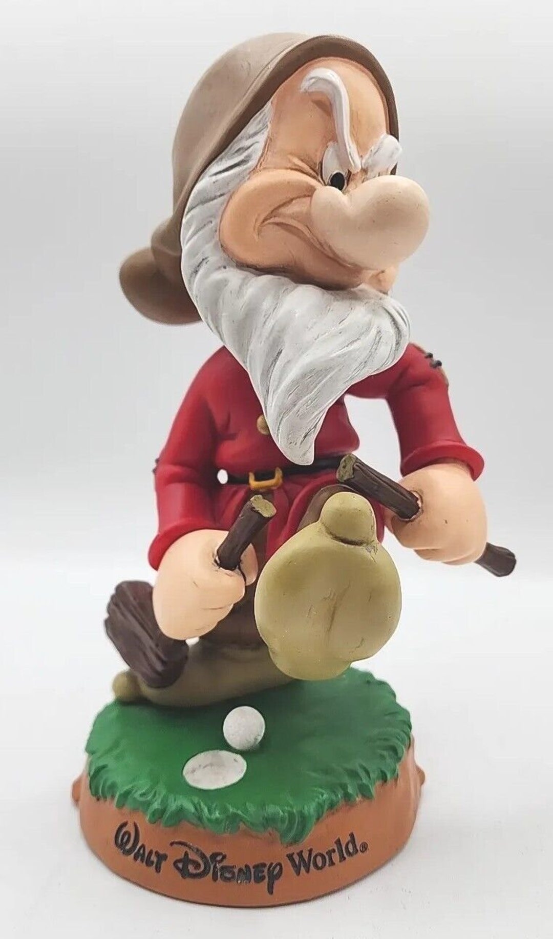 Vintage Walt Disney World Snow White & Seven Dwarfs Grumpy Golf ...