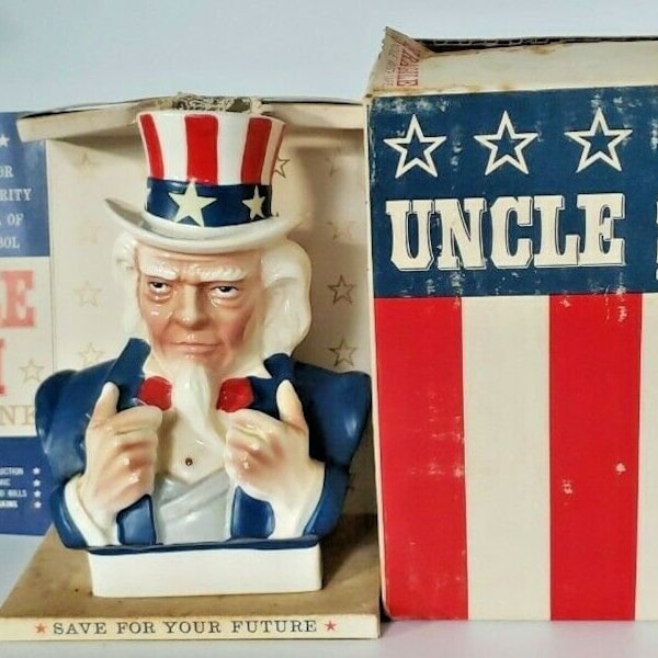 Uncle Sam Bank - Etsy