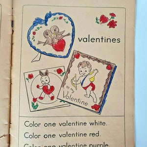 1945 Abc Coloring Book 4806 Merrill Publishing Co Chicago Ill - Etsy