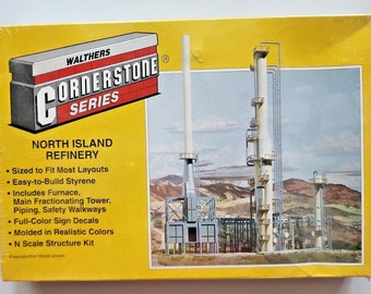 N Scale Oil Refinery - Etsy