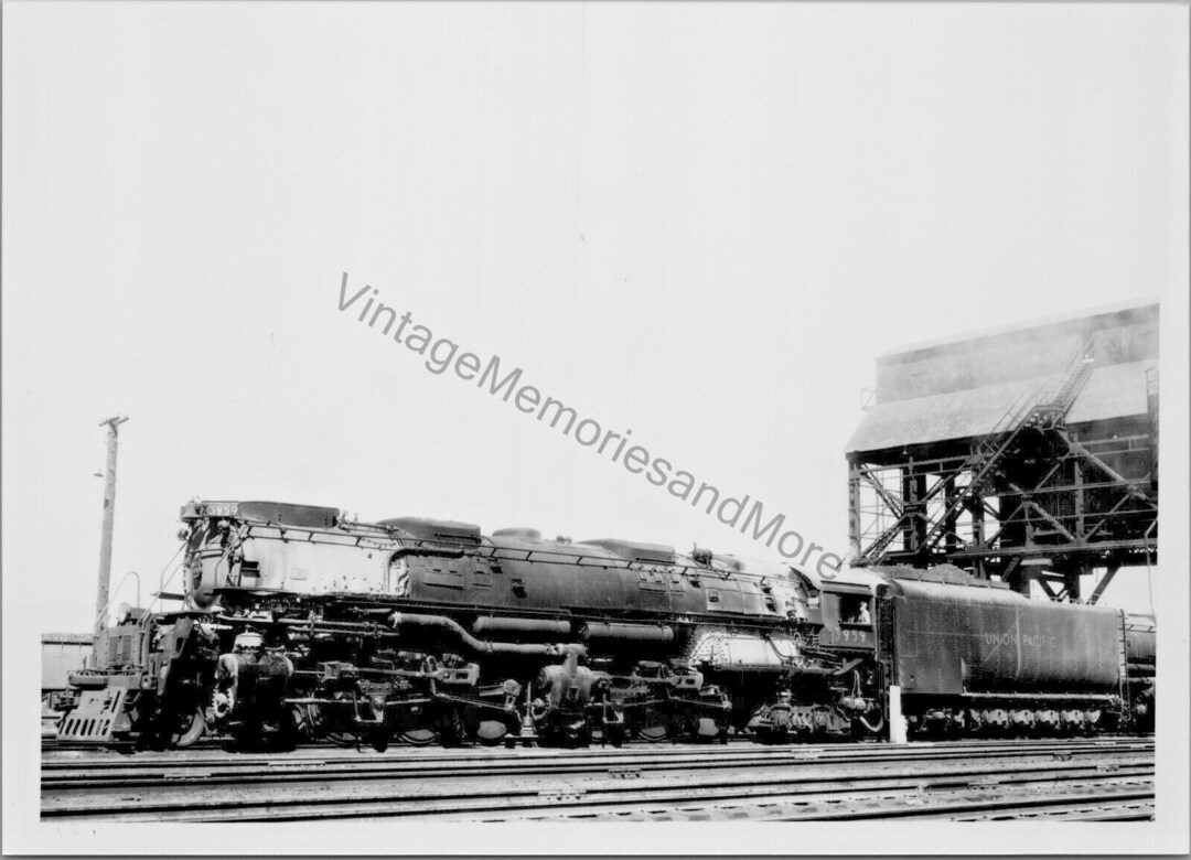 Vintage Union Pacific Railroad UP 3959 Steam Locomotive T2-262 - Etsy