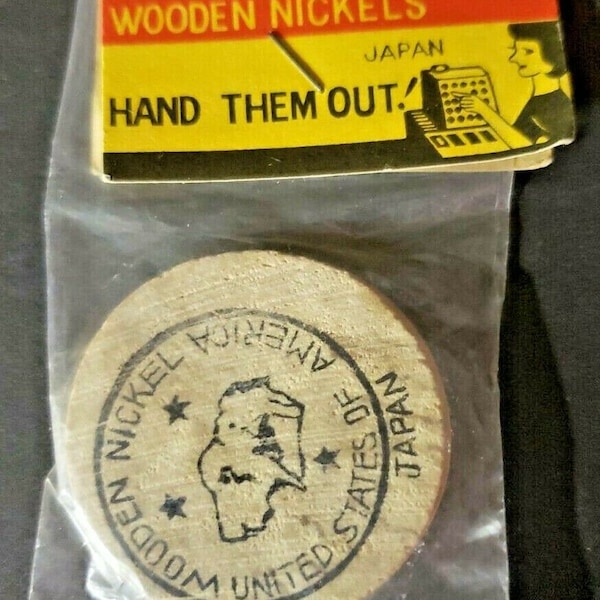Wooden Nickels - Etsy