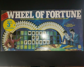 Wheel of Fortune Board - Etsy