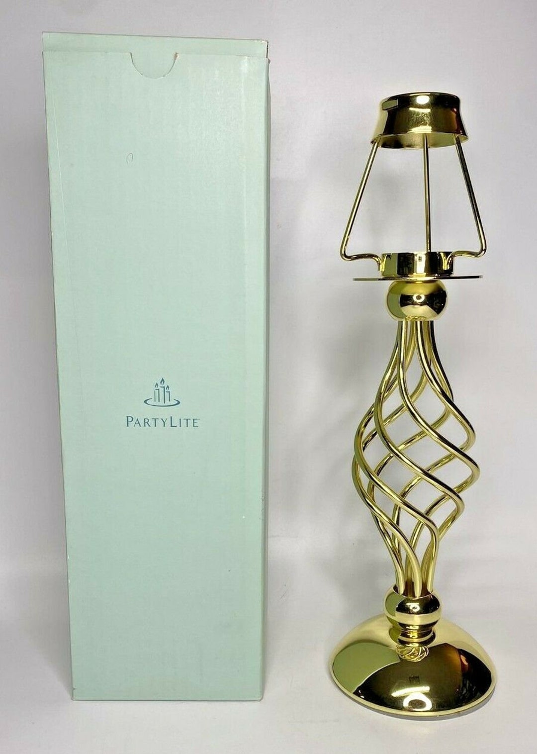 Vintage Retired Partylite Grand Paragon Tealight Lamp Base Nib P9a ...